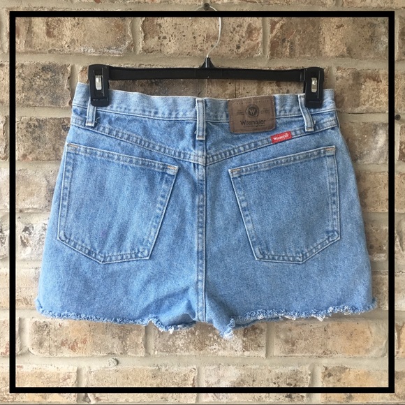 Wrangler | Jeans | Raw Edge Jean Shorts Cutoffs 7s Summer Throwback ...